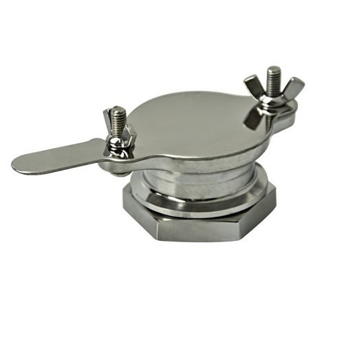 Glossy Stainless Steel Honey Gate - Ango Apiculture