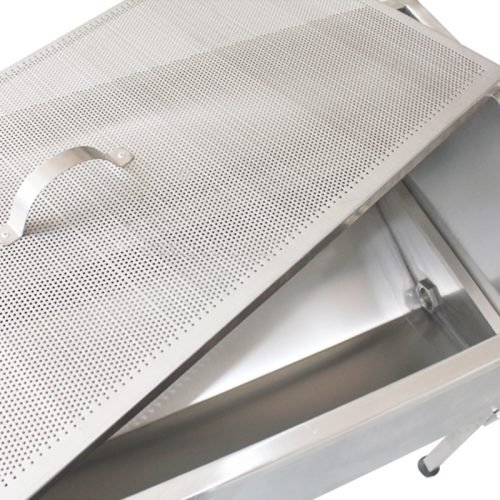 Stainless Steel Uncapping Honey Tank | Ango Apiculture